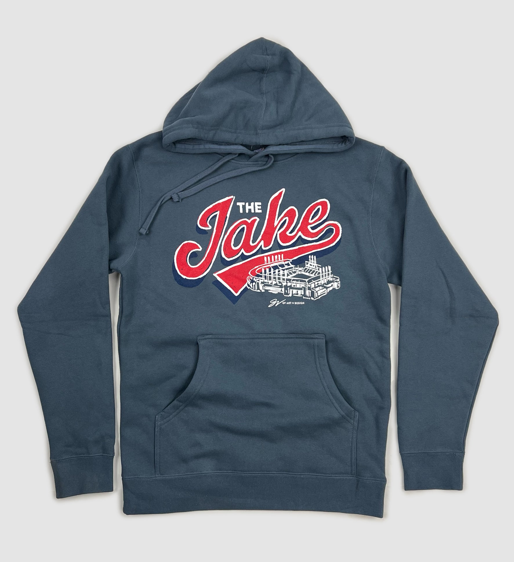 The Jake Storm Blue Hooded Sweatshirt